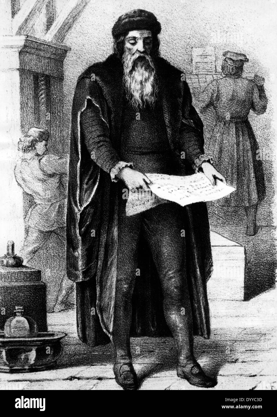 Johannes gutenberg hi-res stock photography and images - Alamy