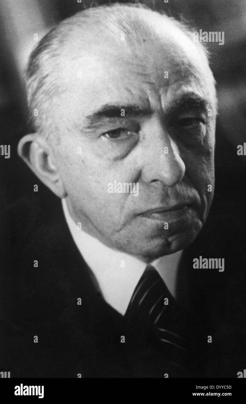 Emil hacha Black and White Stock Photos & Images - Alamy