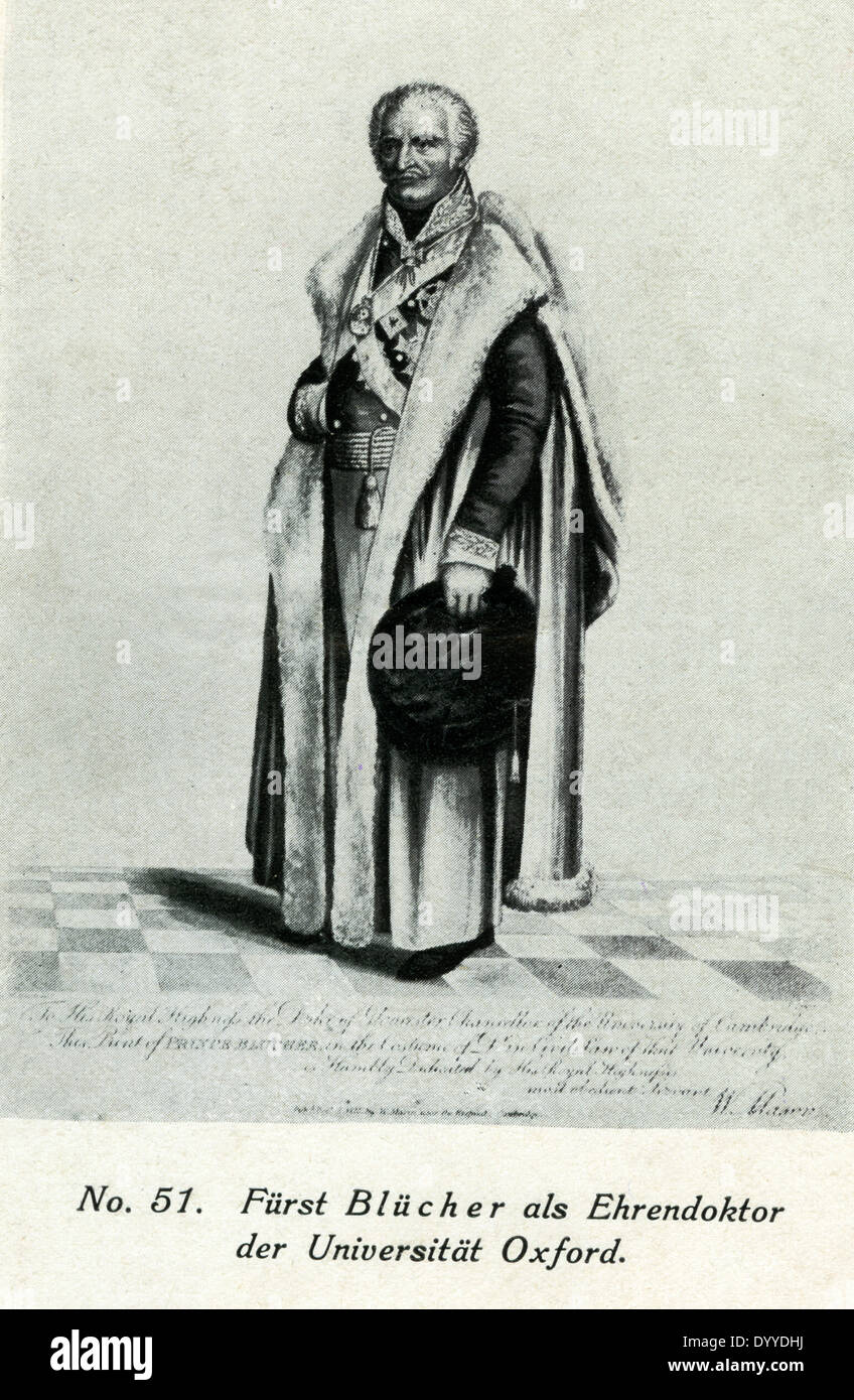 Field marshal von bluecher hi-res stock photography and images - Alamy
