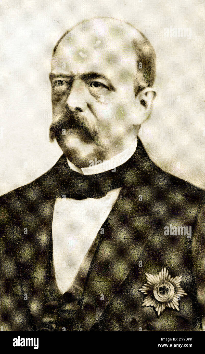 Otto von Bismarck Stock Photo - Alamy