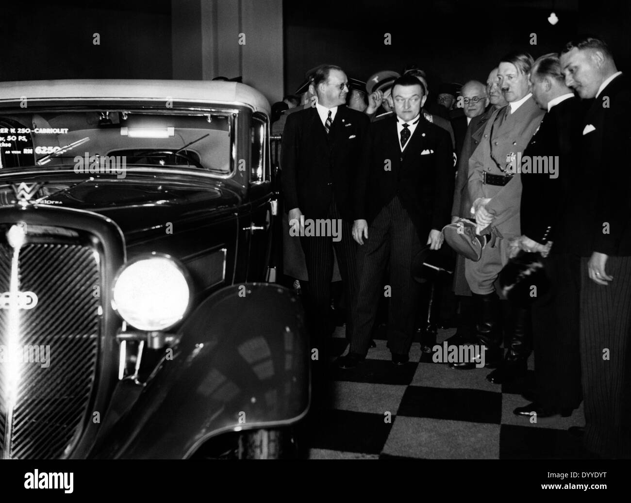 Adolf Hitler visits the automobile exhibition, 1935 Stock Photo - Alamy