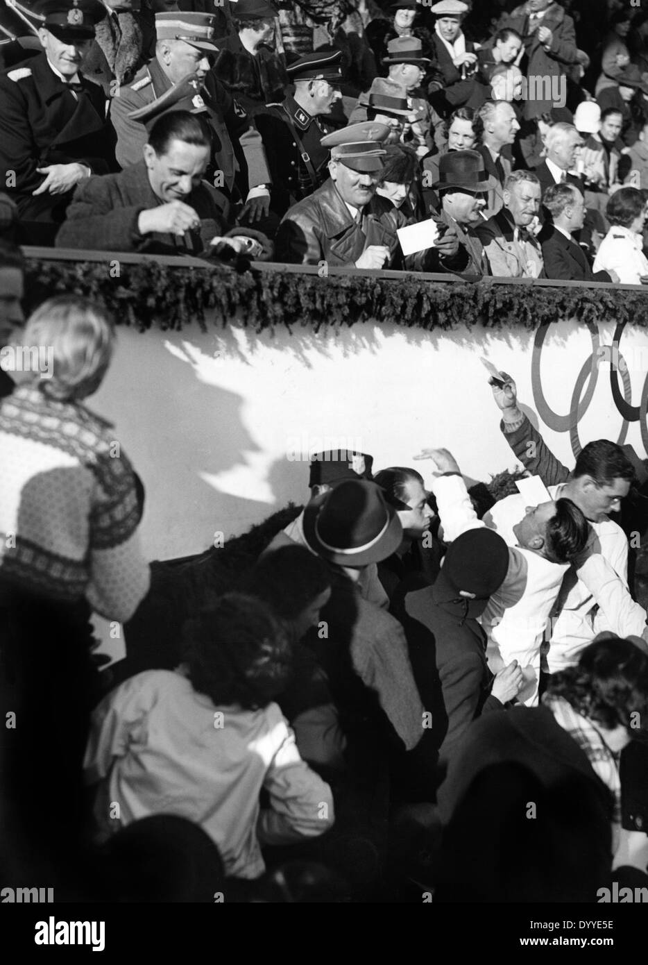 Adolf hitler olympic winter games hi-res stock photography and images ...