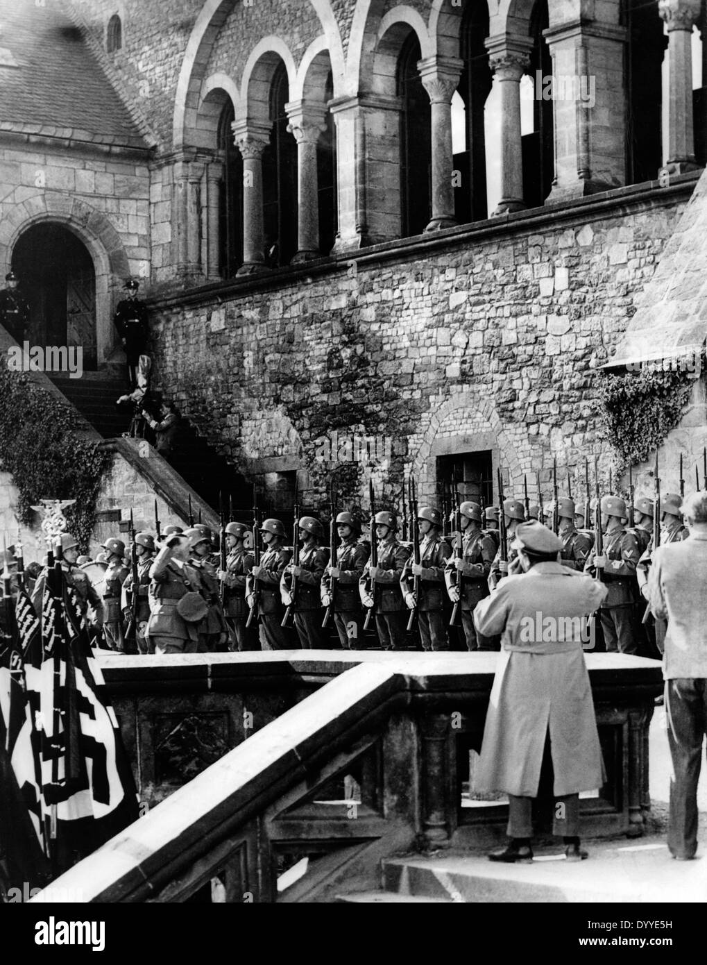 Inside Hitlers Palace Image Of Adolf Hitler Attends The Inaugural