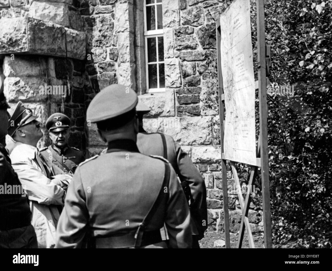 Adolf Hitler at the Siegfried Line, 1939 Stock Photo - Alamy