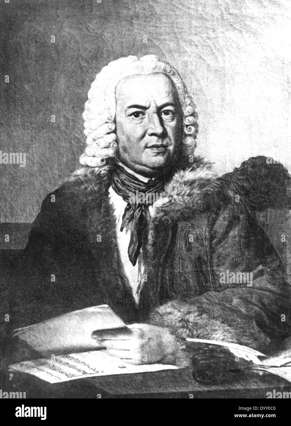 Johann Sebastian Bach Stock Photo - Alamy
