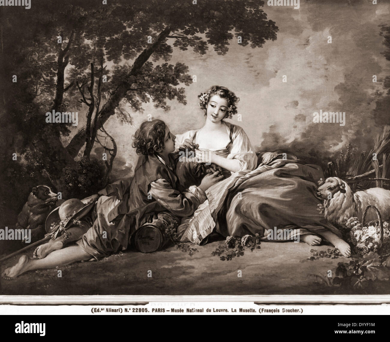 Painting by francois boucher hi-res stock photography and images - Alamy