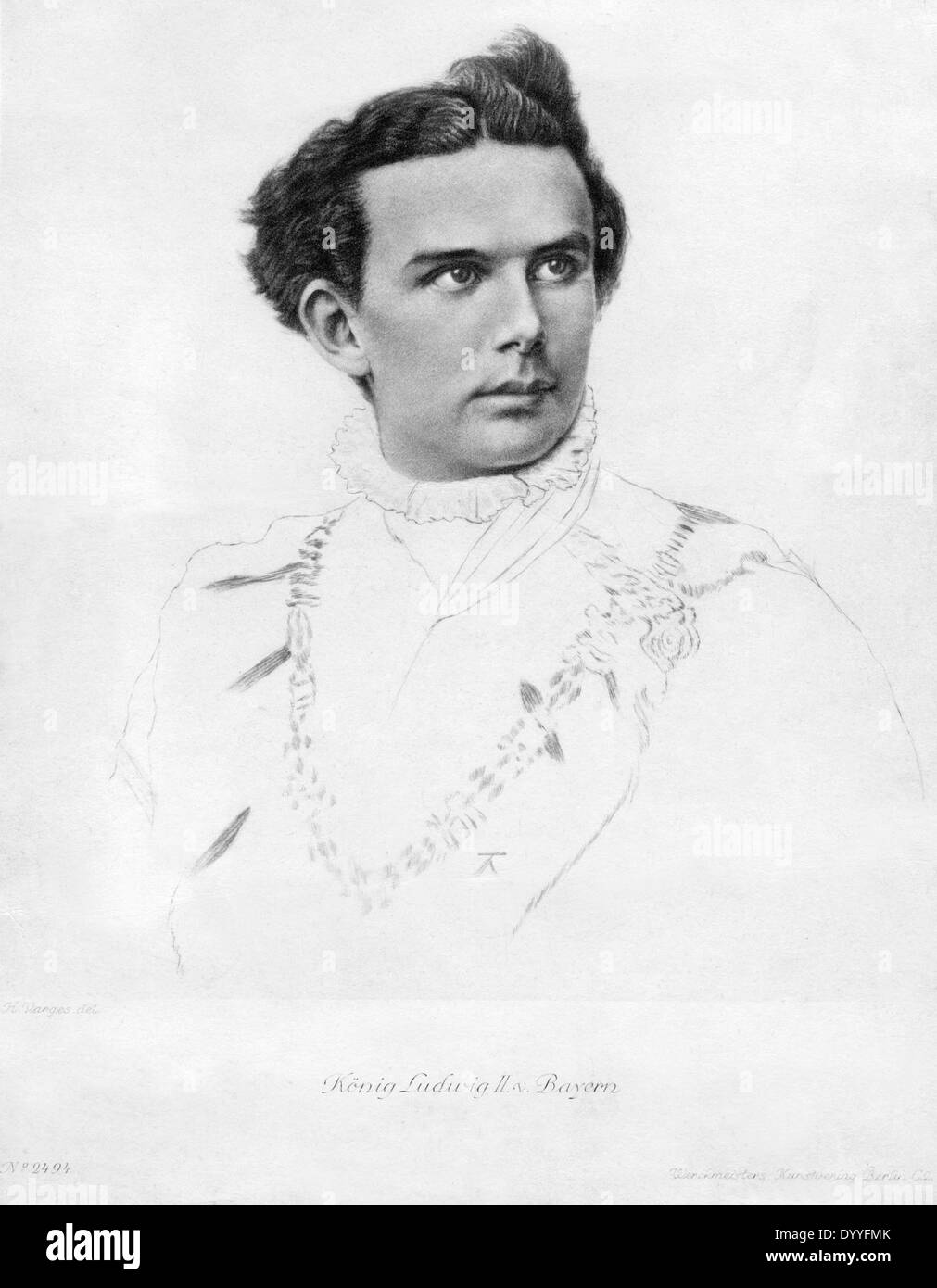 Ludwig ii portrait hi-res stock photography and images - Alamy