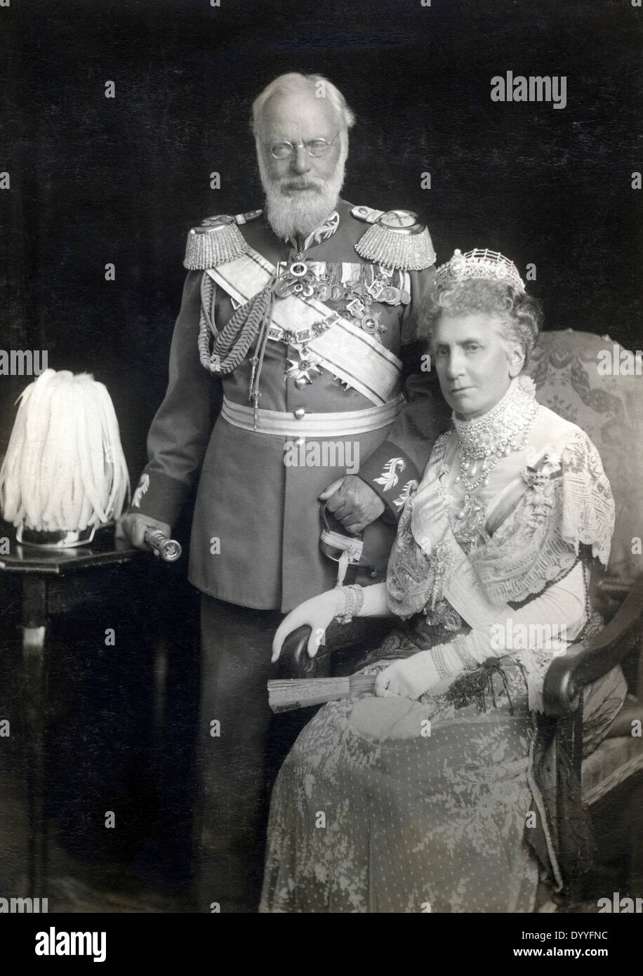 Ludwig iii his wife marie therese hi-res stock photography and images ...