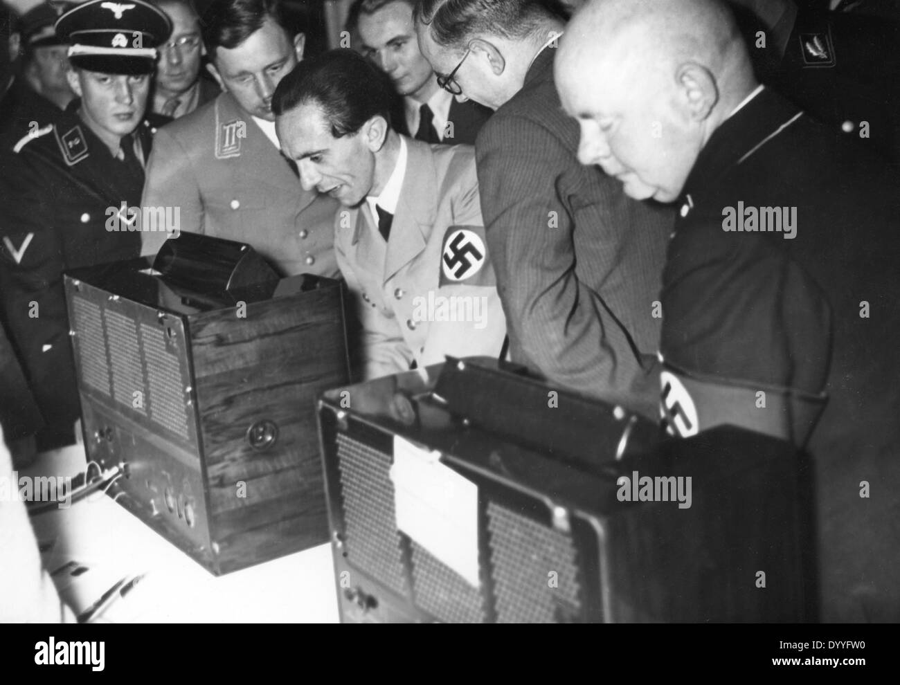 Propaganda politics joseph goebbels Black and White Stock Photos ...