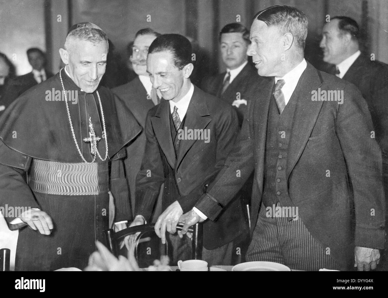 Propaganda politics joseph goebbels Black and White Stock Photos ...