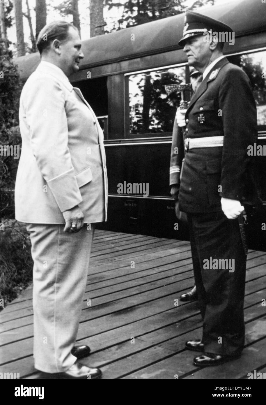 Hermann goering visit hi-res stock photography and images - Alamy