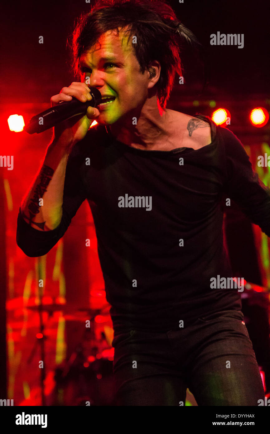 Milan Italy. 16th May 2012. The Finnish rock band THE RASMUS performs ...