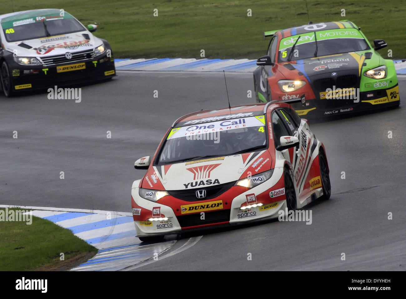 Matt Neal (GBR) Honda Yuasa Racing Team Honda Civic Tourer Stock Photo ...