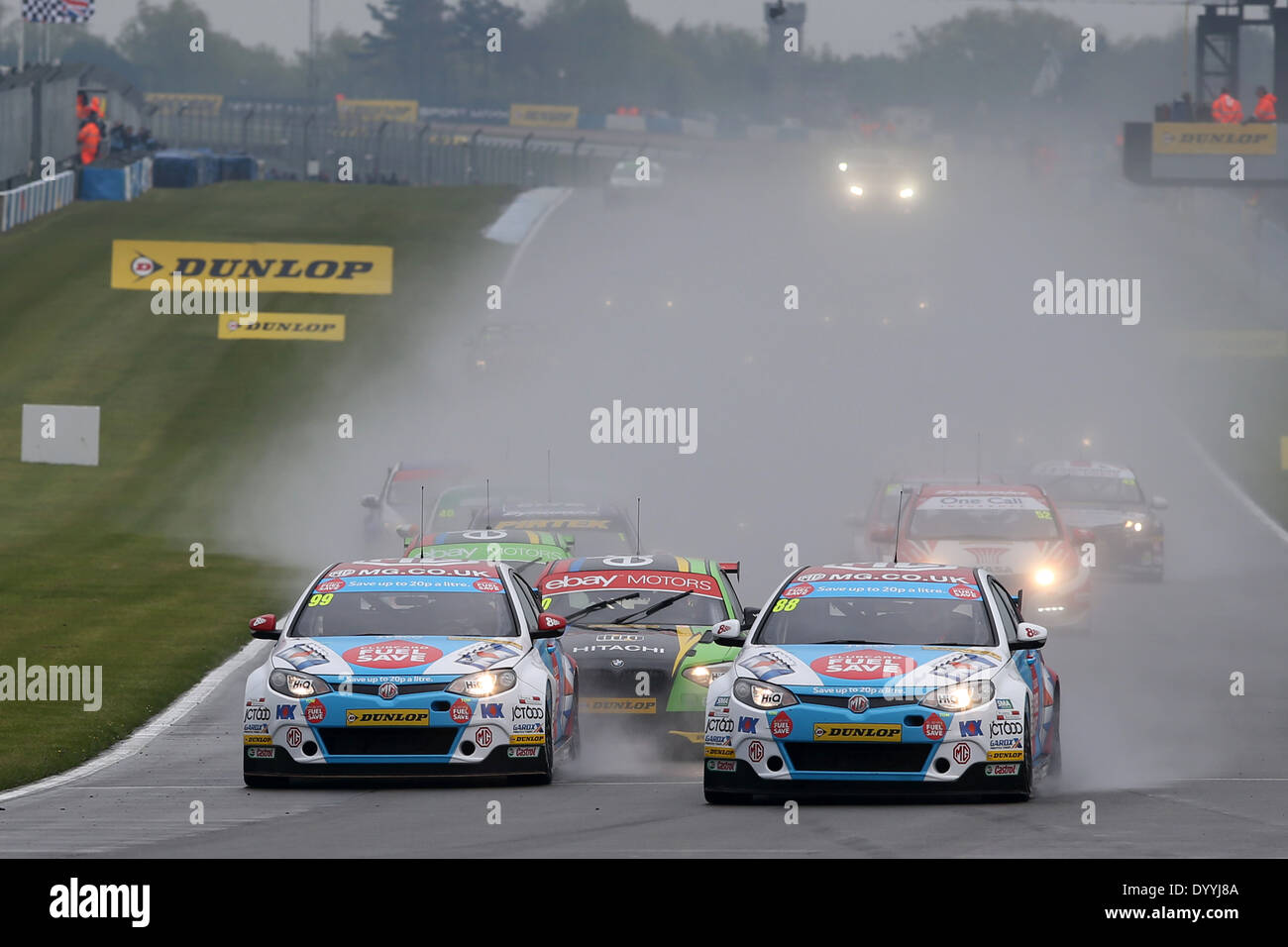 Sam Tordoff (GBR) MG KX Clubcard Fuel Save MG6 GT Stock Photo - Alamy