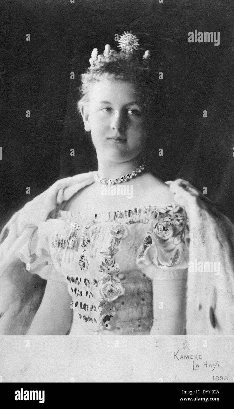 Queen Wilhelmina Portrait Black and White Stock Photos & Images - Alamy