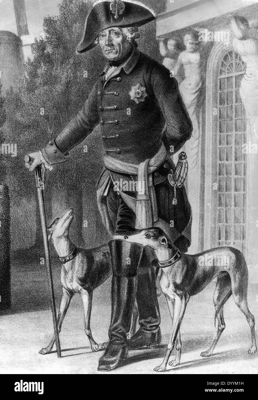 Frederick II the Great Stock Photo - Alamy