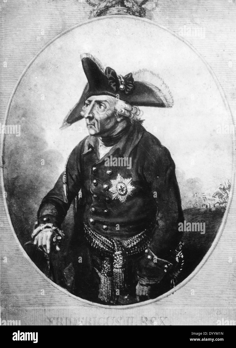 Frederick II the Great Stock Photo - Alamy