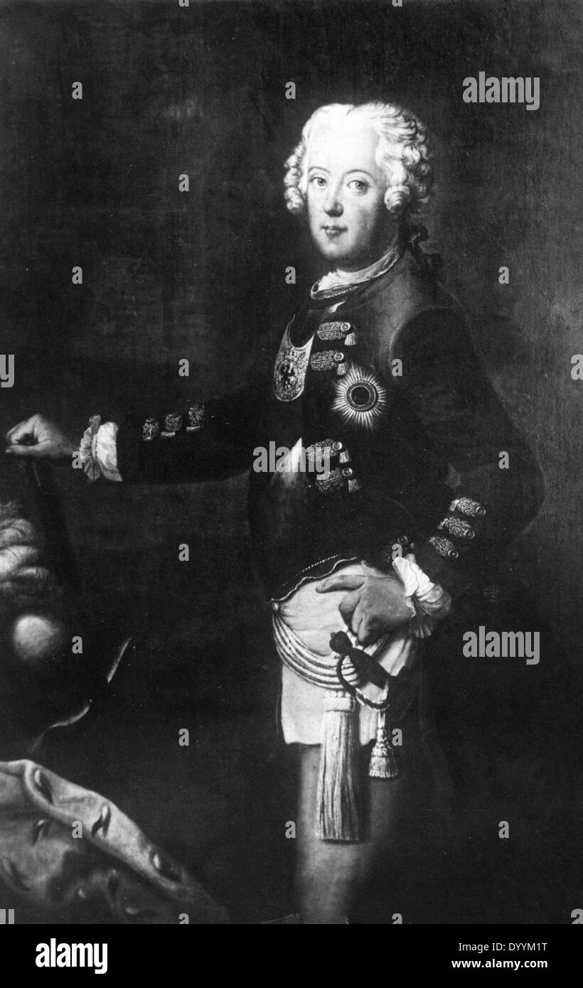 Frederick the great painting hi-res stock photography and images - Alamy