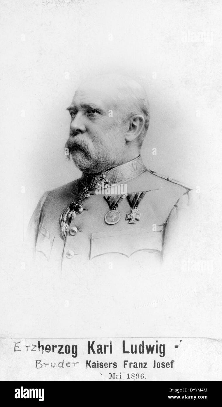 Archduke karl ludwig of austria hi-res stock photography and images - Alamy