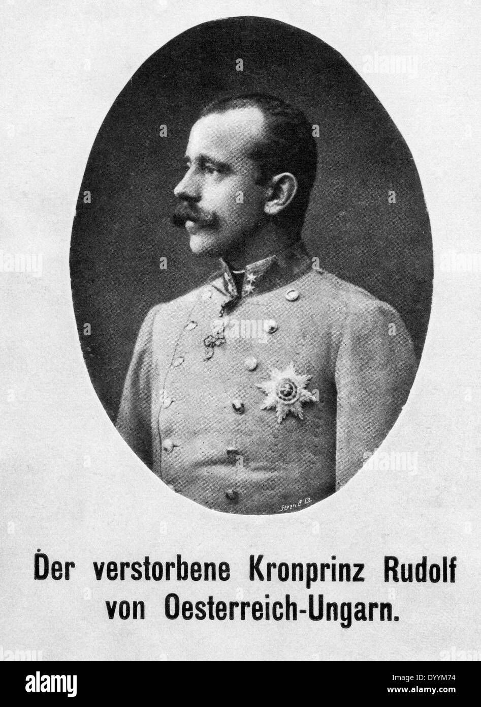 Rudolf crown prince austria 1858 1889 hi-res stock photography and ...