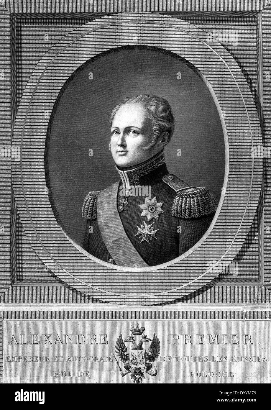 With tsar alexander i of russia Black and White Stock Photos & Images ...