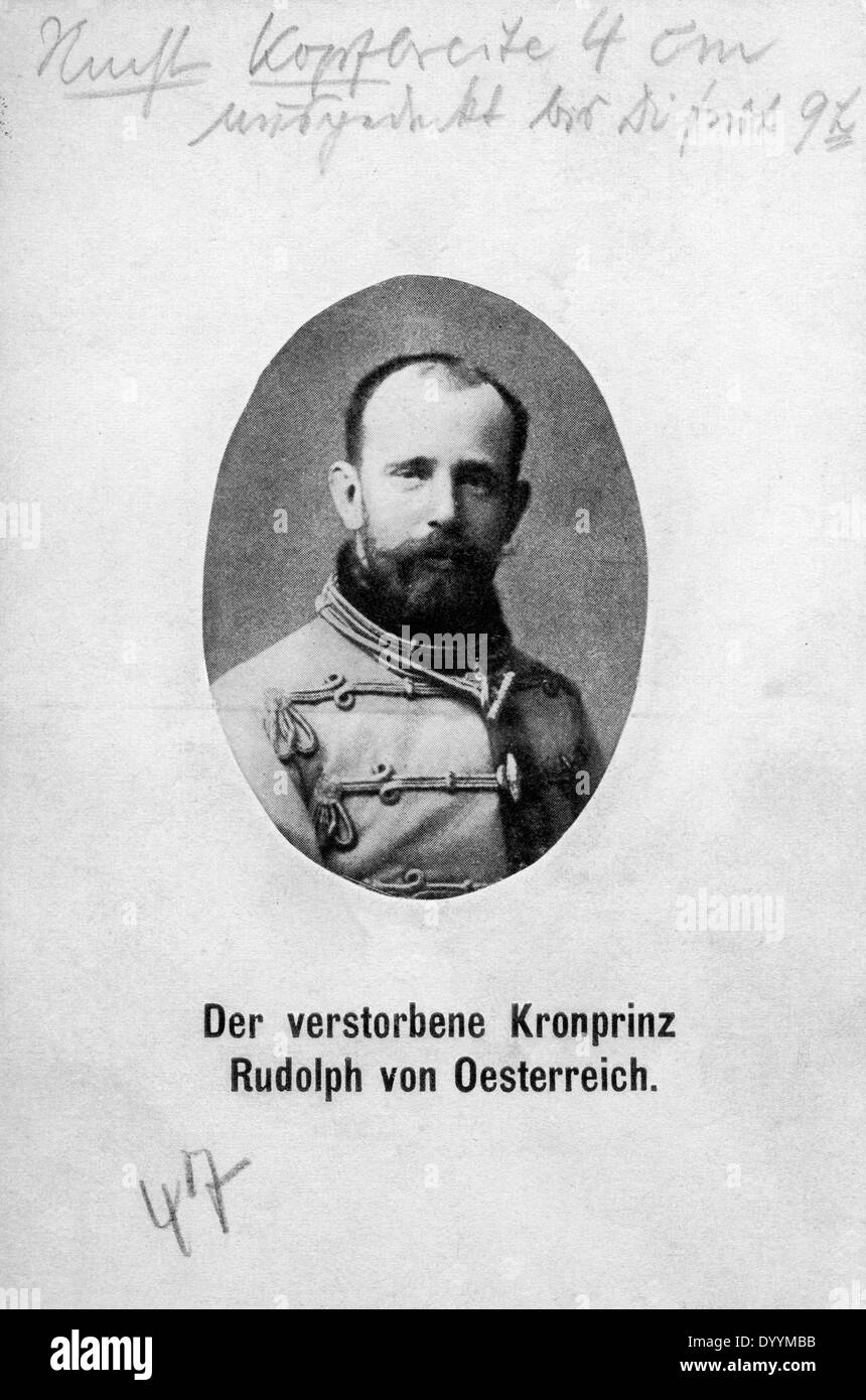 Rudolf crown prince austria 1858 1889 hi-res stock photography and ...