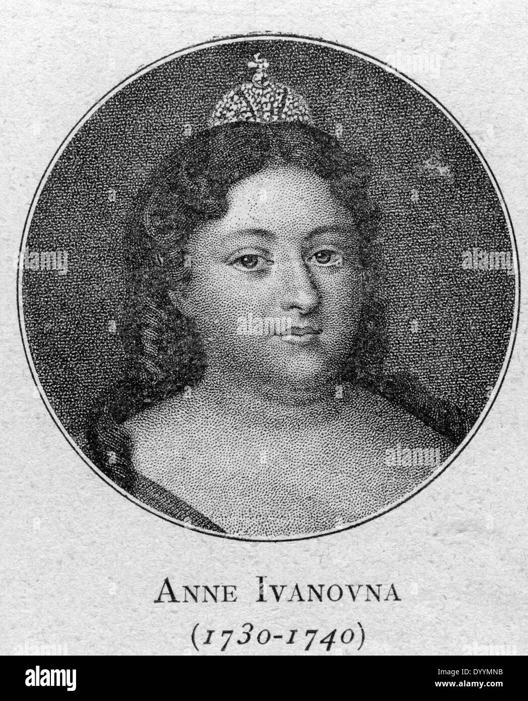 Anna of russia Black and White Stock Photos & Images - Alamy