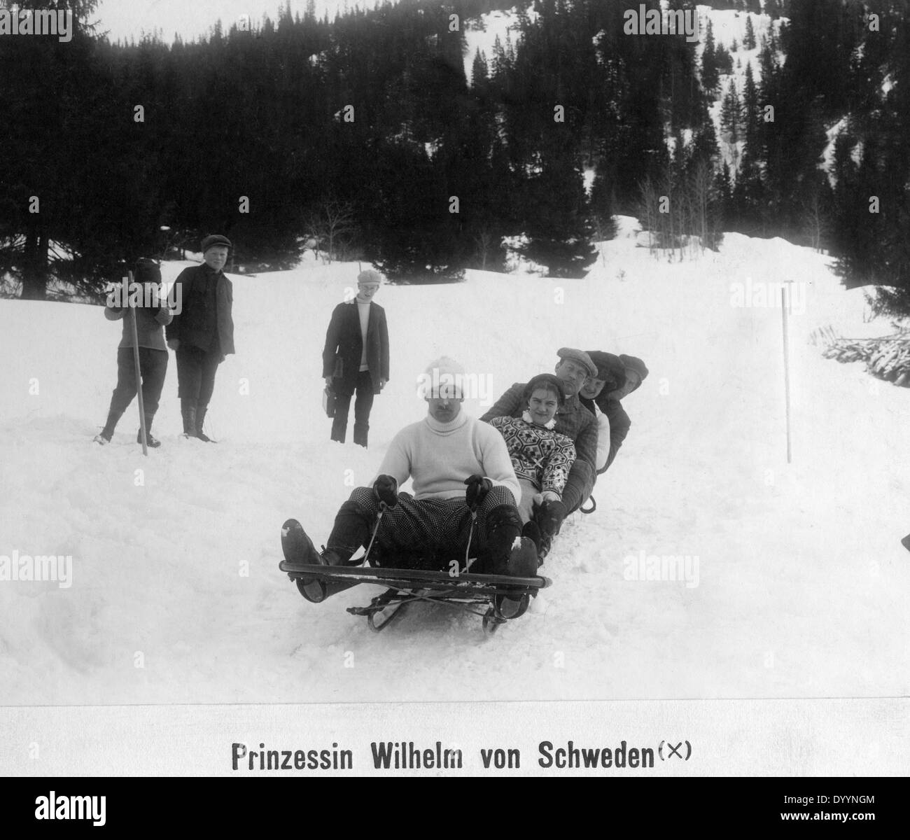 Prince wilhelm of sweden Black and White Stock Photos & Images - Alamy
