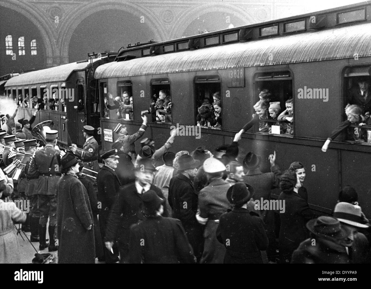 Europe train countryside not uk Black and White Stock Photos & Images ...