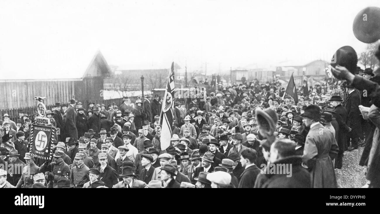 Flag of the nsdap hi-res stock photography and images - Alamy