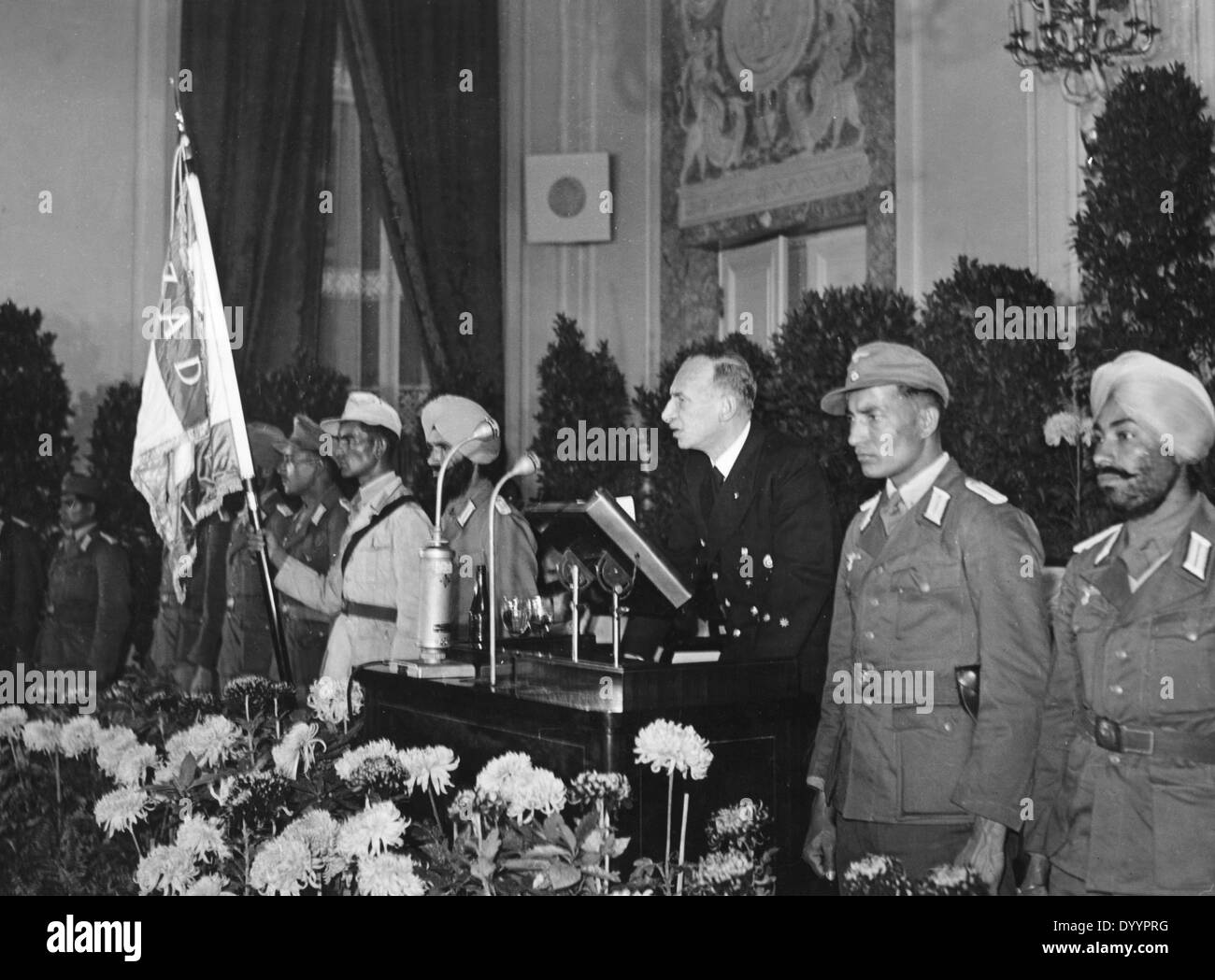 Ceremony of the Indians in Berlin, 1943 Stock Photo - Alamy