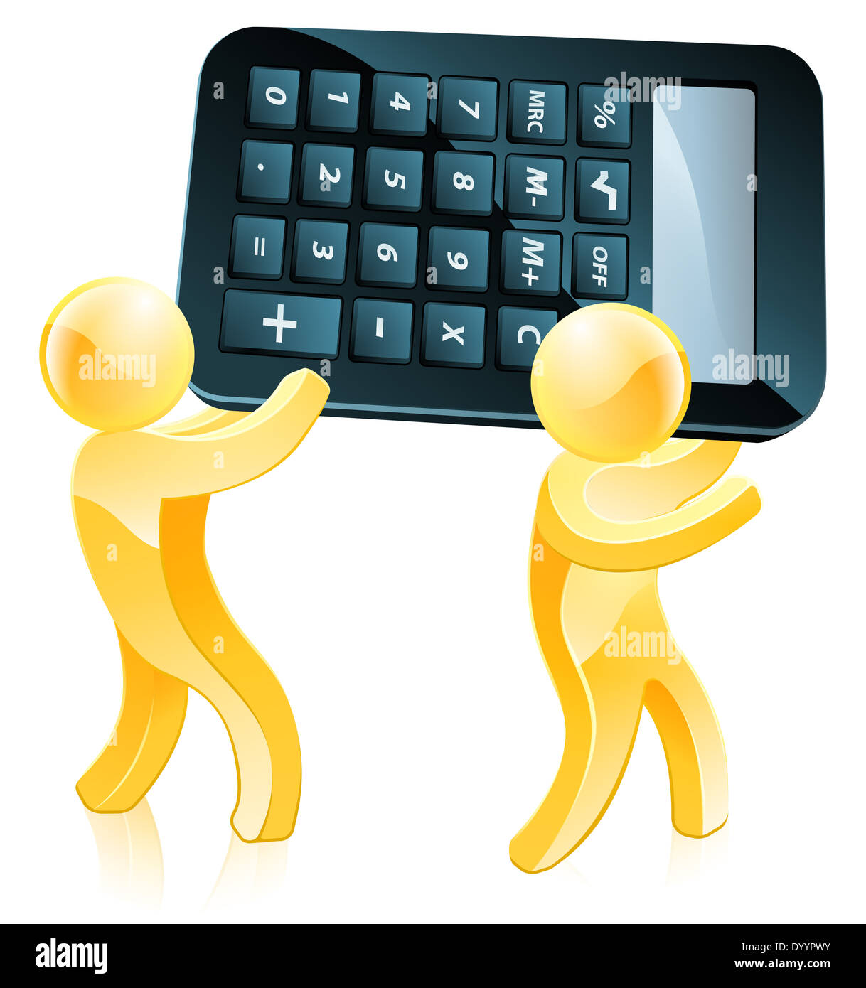 How to calculate a budget cartoon hi-res stock photography and images ...