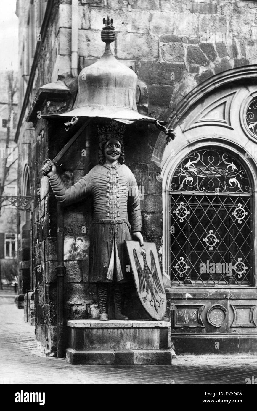 Roland statue Black and White Stock Photos & Images - Alamy