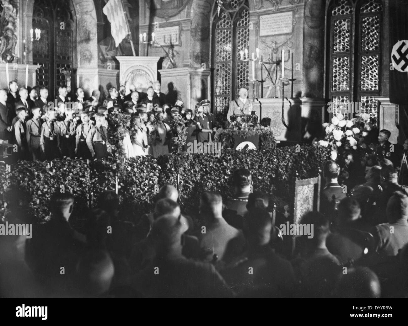 Hitler speech nuremberg 1933 hi-res stock photography and images - Alamy