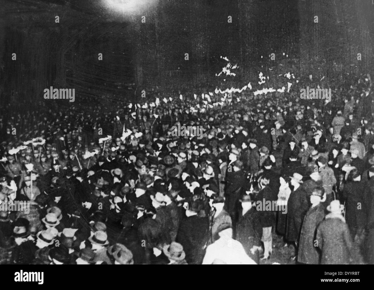 Torchlight procession in Berlin, 1933 Stock Photo - Alamy