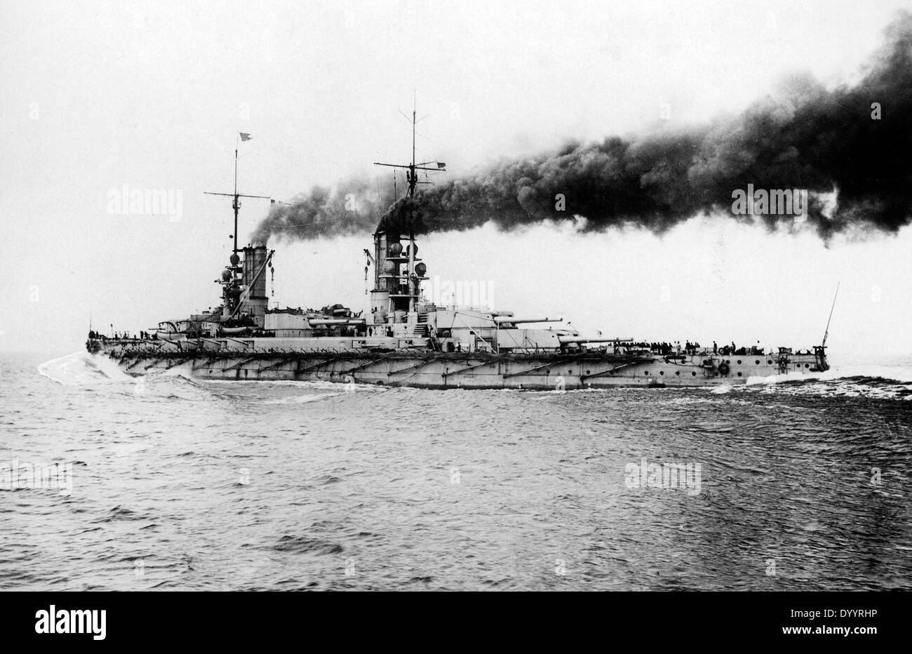 SMS Koenig Albert, 1916 Stock Photo - Alamy