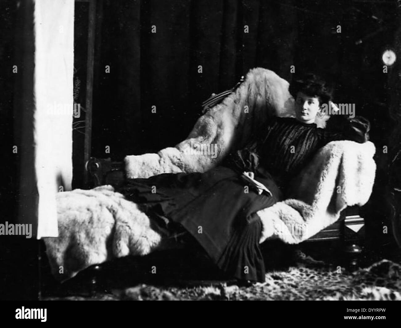 This portrait captures Countess Cassini, a notable figure from ...