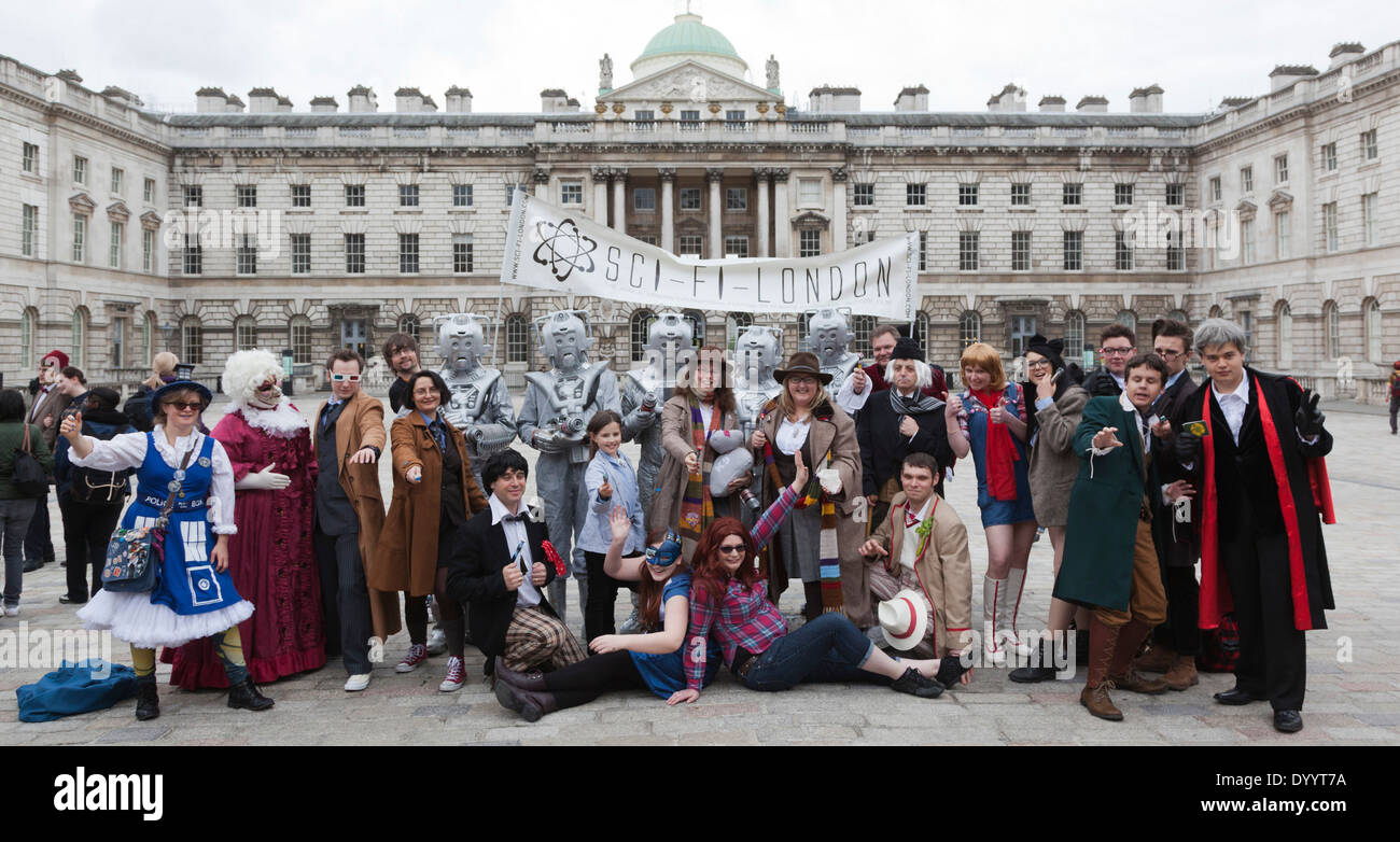 Sci-Fi London Annual Costume Parade at Somerset House, London Stock ...