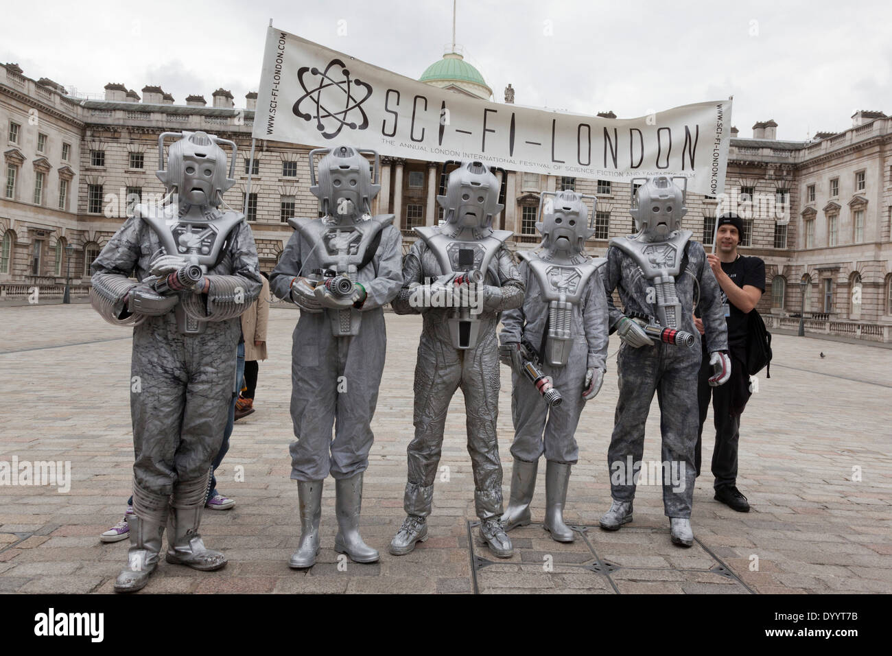 Sci-Fi London Annual Costume Parade at Somerset House, London Stock ...