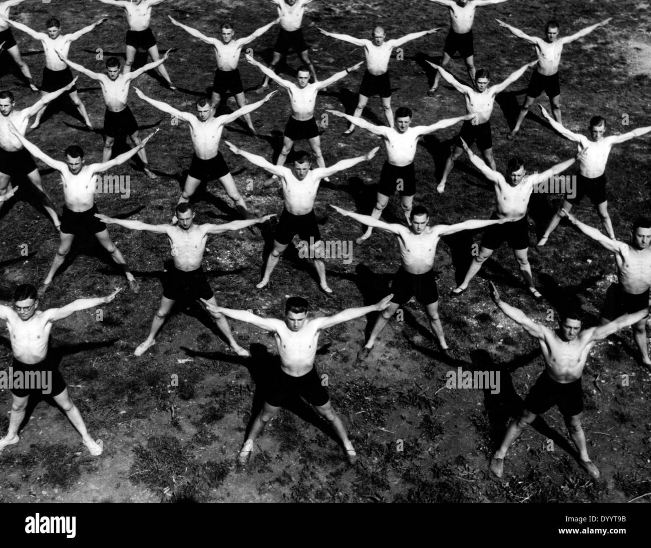 SS men at a sport presentation Stock Photo - Alamy