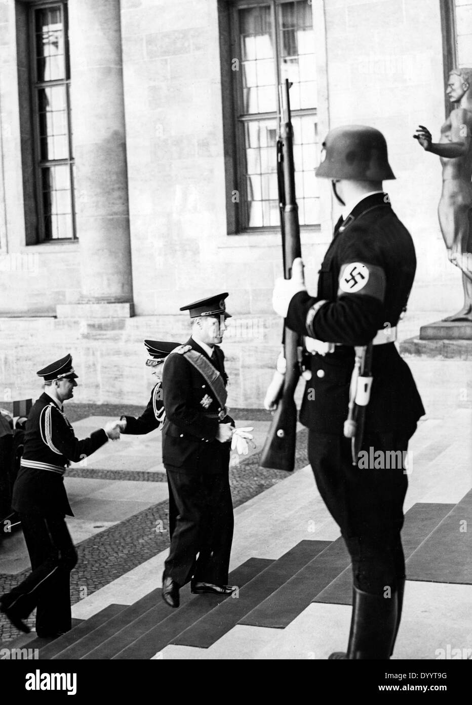 Germany minister foreign affairs Black and White Stock Photos & Images ...