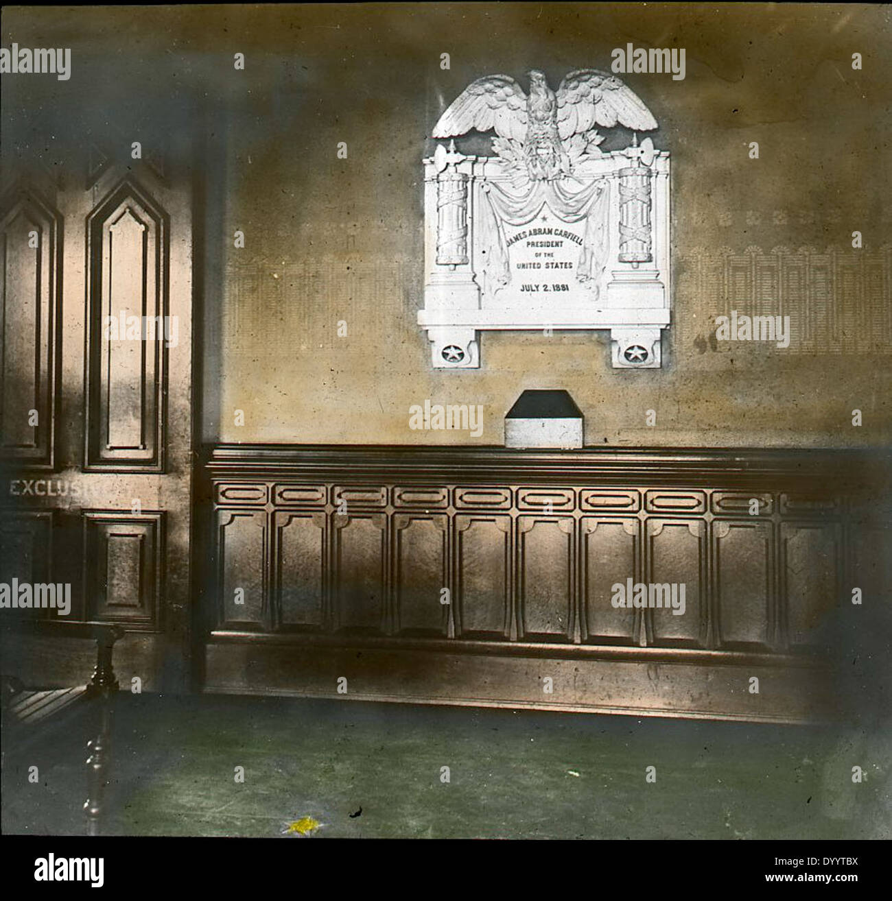 The site of President James A. Garfield's assassination is located at ...