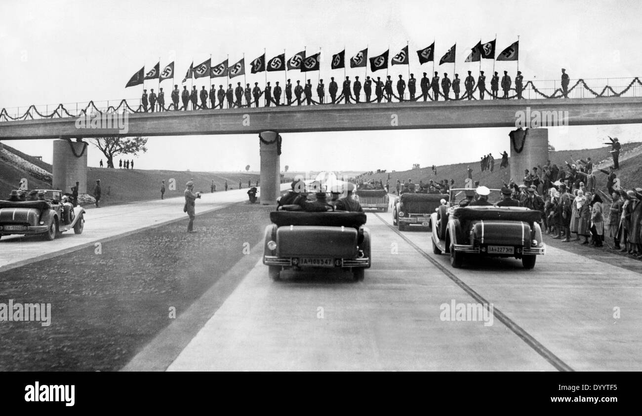 Autobahn construction 1933 hi-res stock photography and images - Alamy