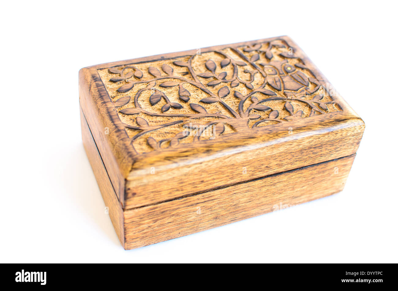 Carved wooden box hi-res stock photography and images - Alamy