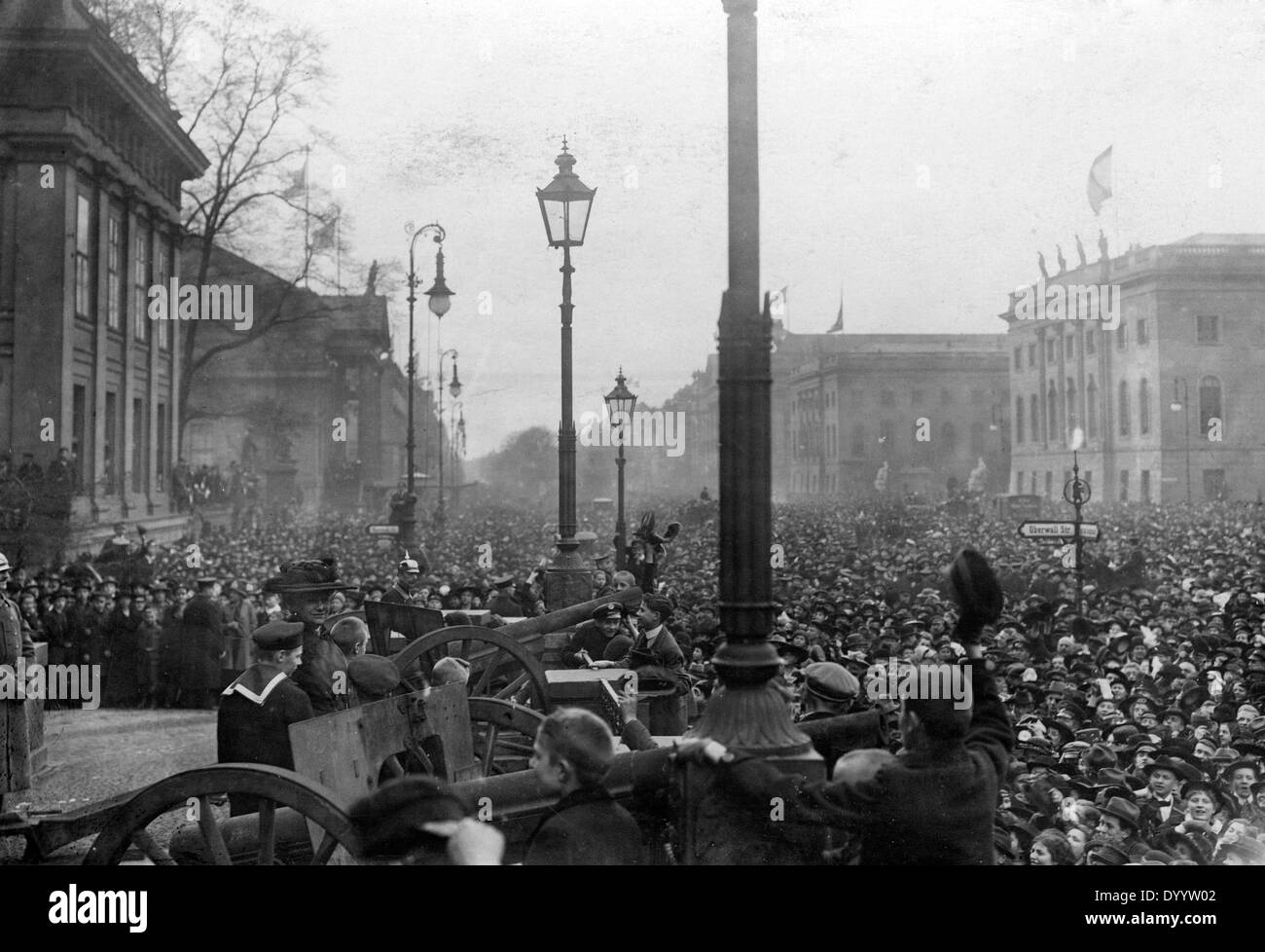 First World War: Auxiliary cruiser SMS Wolf returning to Germany, 1918 ...