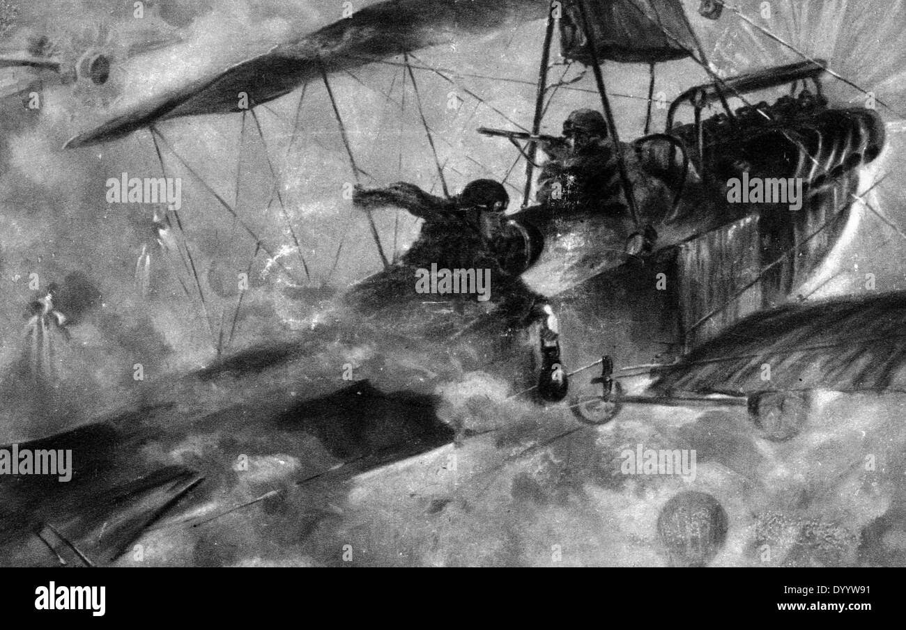 Wwi dogfight hi-res stock photography and images - Alamy