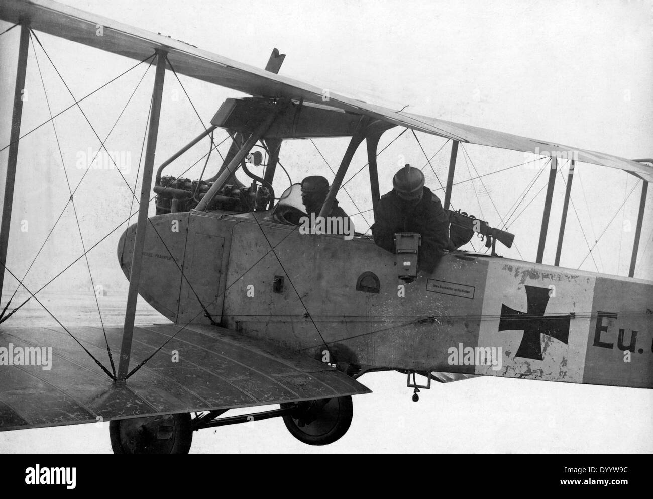 German plane first world war Black and White Stock Photos & Images - Alamy