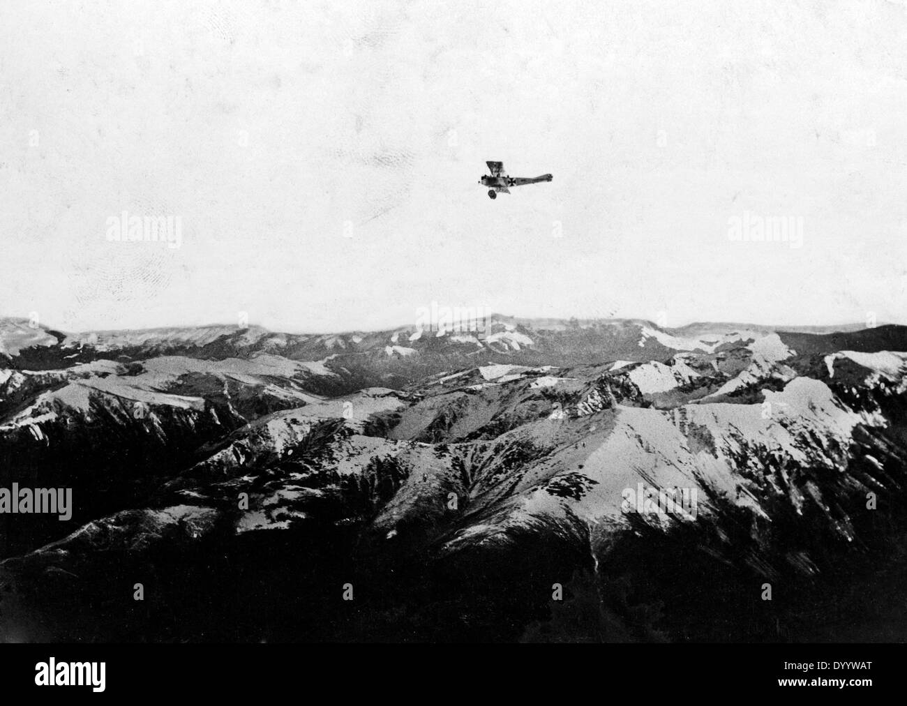 German fighter in Romania, 1917 Stock Photo - Alamy