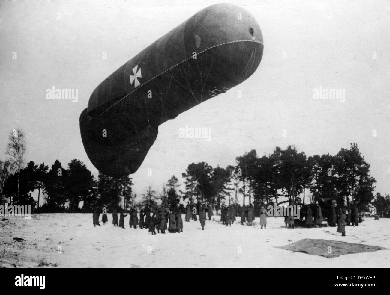 German observation balloon hi-res stock photography and images - Alamy