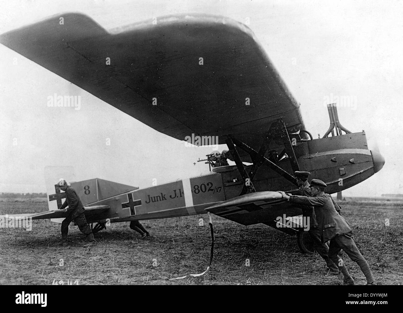 German fighter 'Junkers' J4, 1918 Stock Photo - Alamy